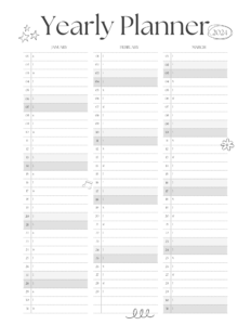 Cool Multi-Purpose Planner - Frazal